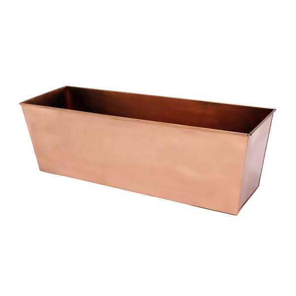 Copper Window Planter Boxes